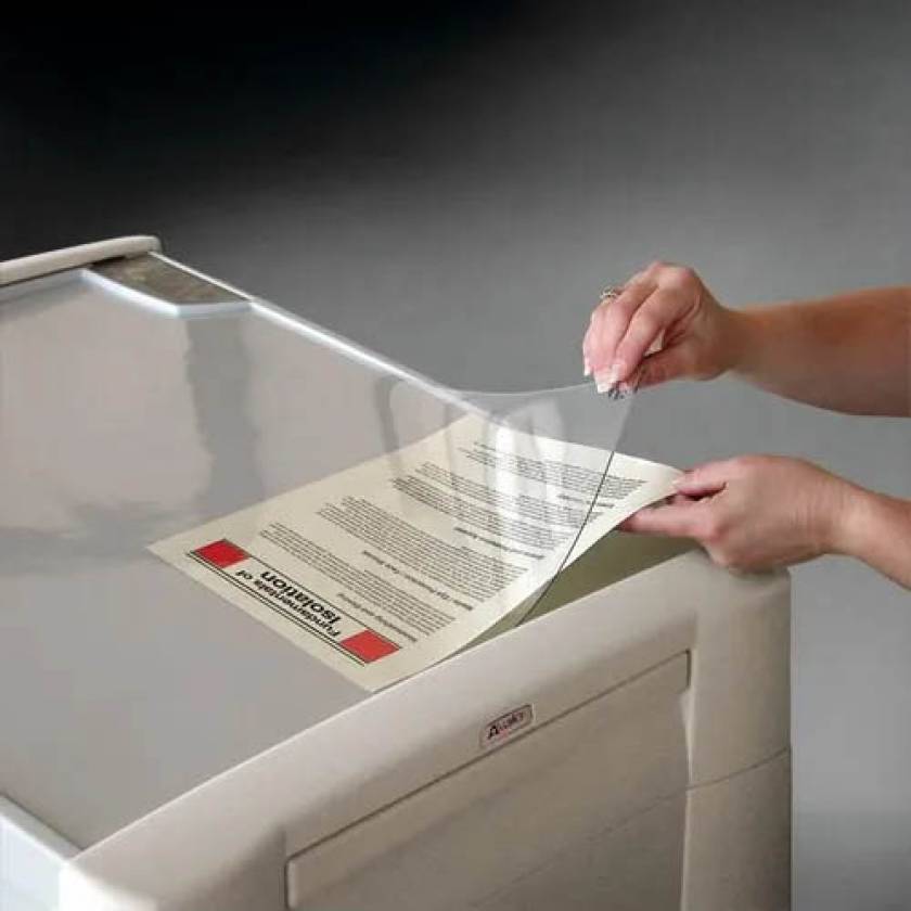 Capsa 12094 Large Clear Plastic Top Mat for Avalo Series Medication Cart