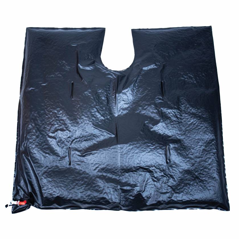 Blue Diamond, Bariatric Bean Bag with Shoulder Cutout 46" x 46"