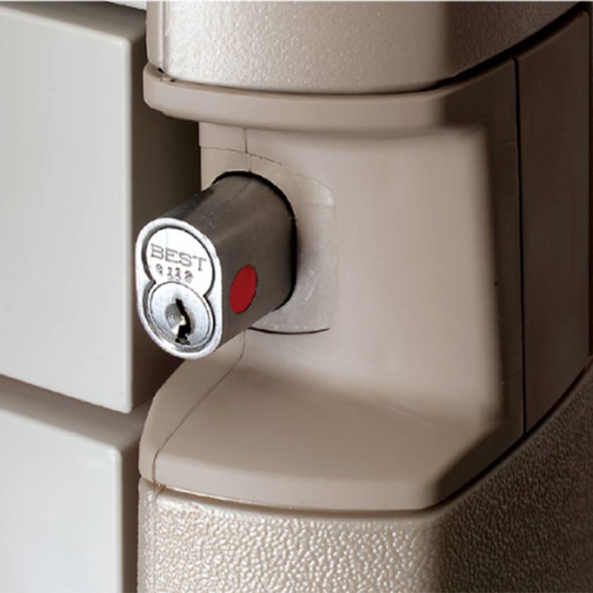 Capsa Avalo PCL Punch Card Medication Cart with 4 Drawers