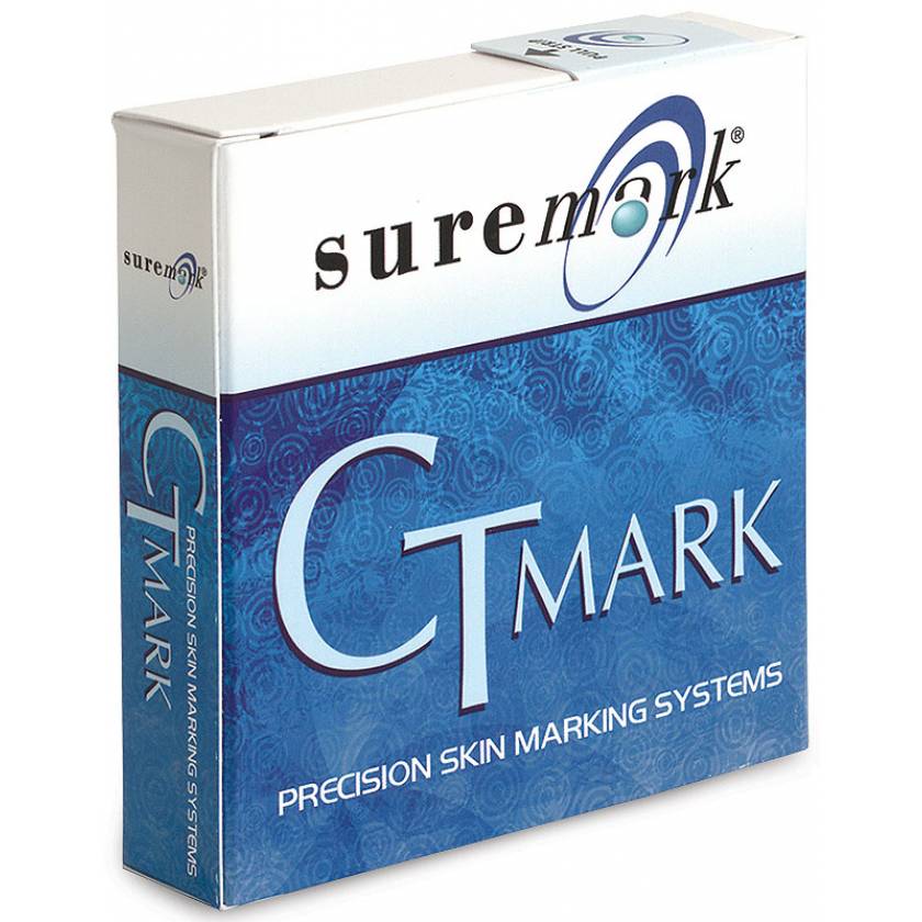 Suremark CT-40 Non-Metallic 4.0mm Blue CT Mark Skin Marker