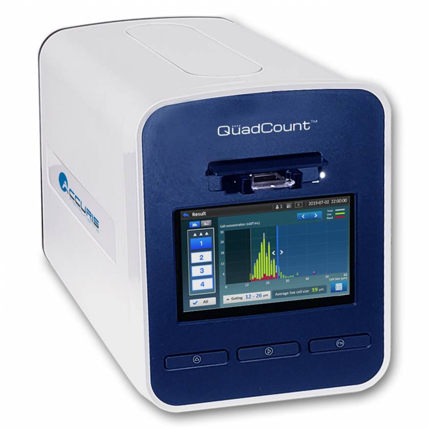 Benchmark E7500 Accuris QuadCount™ Automated Cell Counter