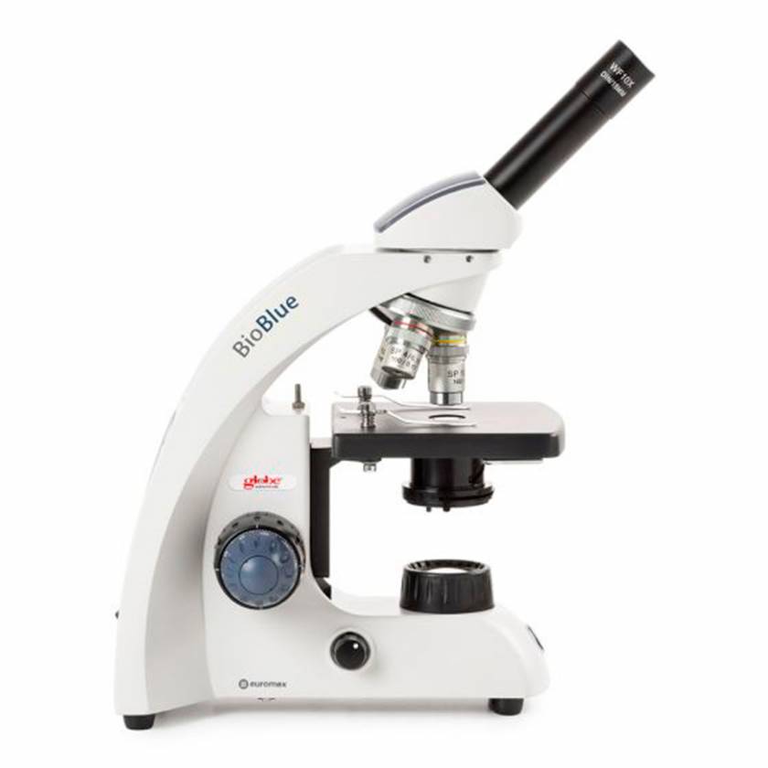 BioBlue Binocular Microscope SMP 4/10/S40/S100x Objectives