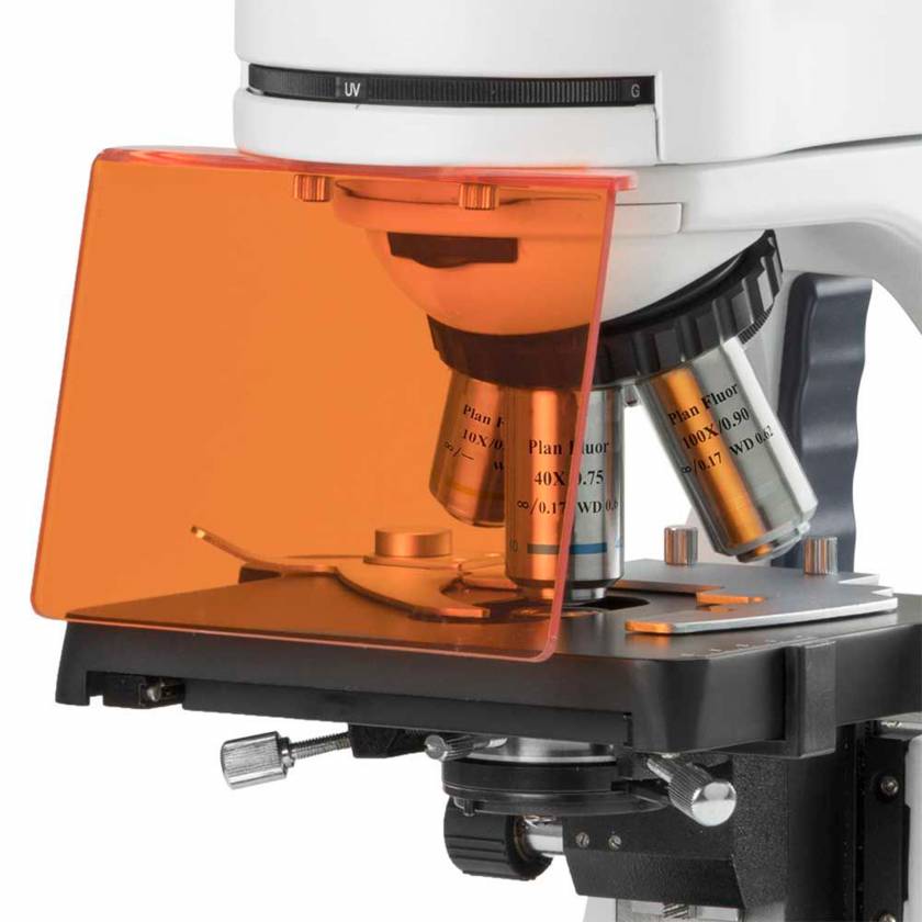 bScope Trinocular Microscope for Fluorescence EBS-3153-PLFI
