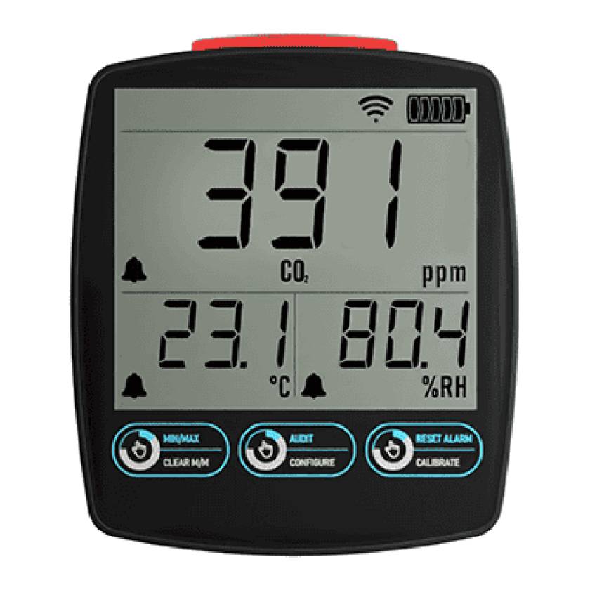 Thermco EL-IOT-CO2 EasyLog CO₂ and Air Quality Data Logger