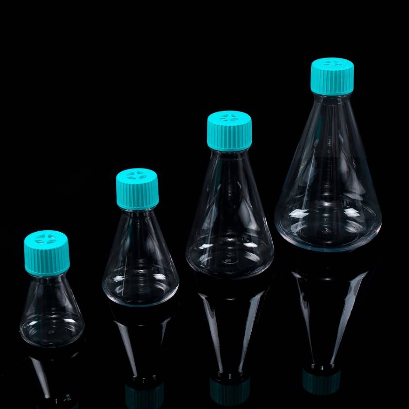 NEST Scientific Sterile Erlenmeyer Flask, PETG, Flat Bottom