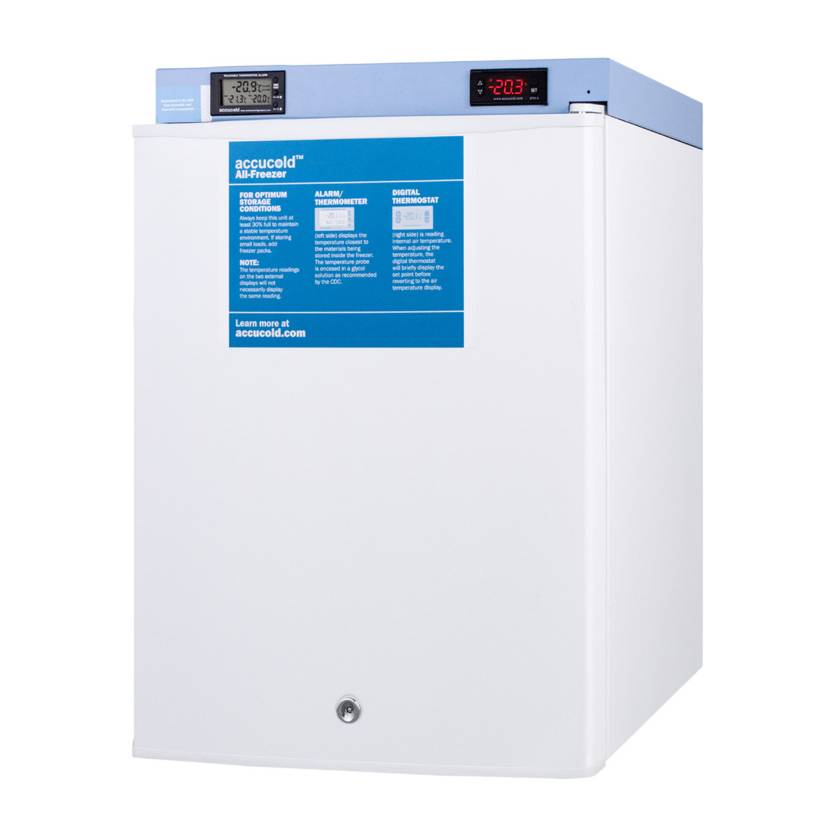 Accucold FS30LMED2 Compact All-Freezer with Front Control Panel