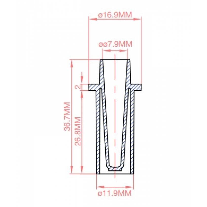 Micro Sample Cup for Hitachi, Elecsys, Cobas Integra and Cobas Core 110915