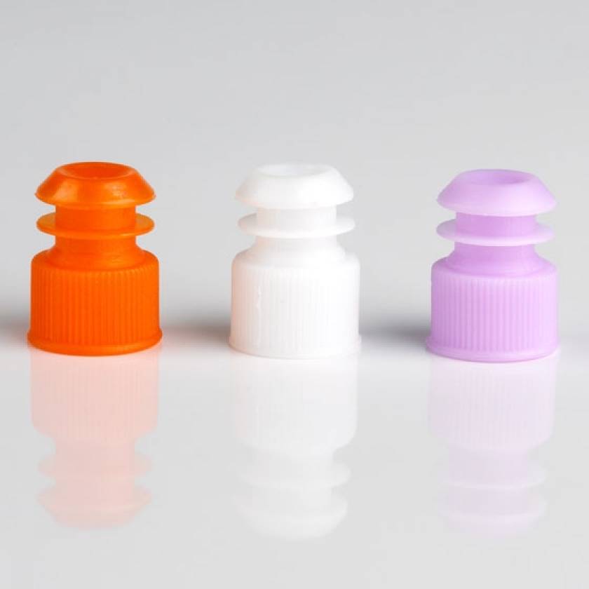 13mm Flanged Plug Cap Test Tube Plug Cap Polyethylene Globe Scientific