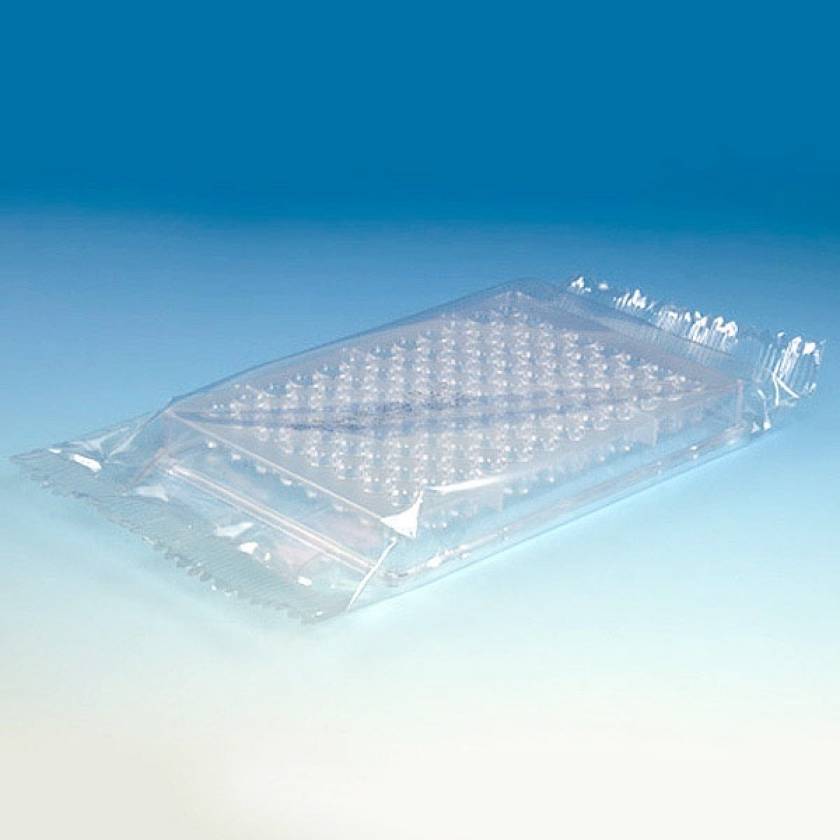 96-Well U-Bottom Microtest Plate V-Bottom 12x8 Plate PS Flat-Bottom Plate