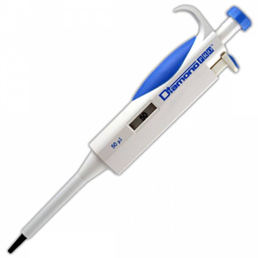 DiamondPRO Pipettor Color Coded 1-Channel Fixed Volume Pipette Globe ...