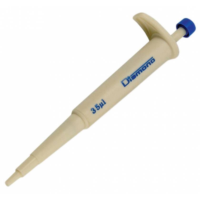 Diamond Jr Pocket-Size Pipettor Color Coded 1-Channel Fixed Volume ...