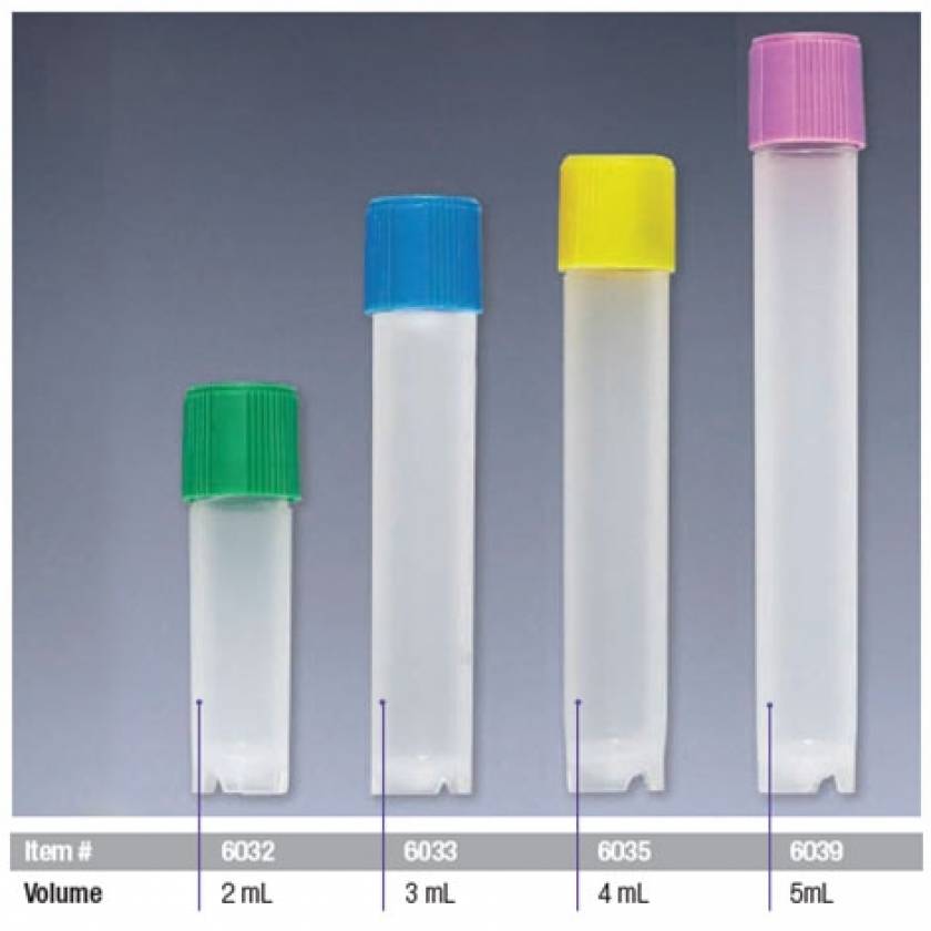 Sample Tube PP Self-Standing Round Bottom Non-Graduated Globe Scientific