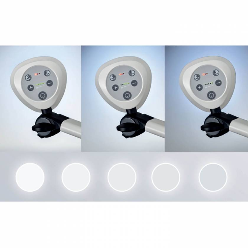 HALUX N50-3 P SX Exam Light 31.5" Gooseneck Arm 3 Color Shades