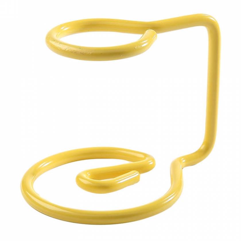 Epoxy-Coated 50ml Single Well Tube Rack Yellow Heathrow HS23051