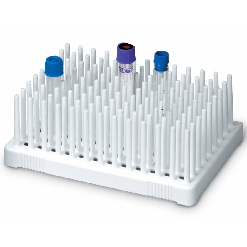 Heathrow Scientific Fiberglass Reinforced Peg Rack for 7mL Tubes