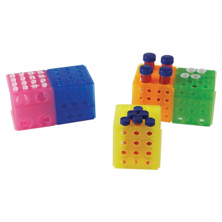 Heathrow Scientific Interlocking Cube Lab Tube Rack