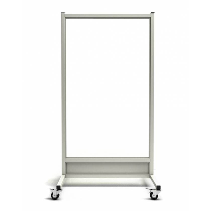 Phillips Safety LB-3060 Mobile Lead Barrier Glass Window 60"Hx30"W