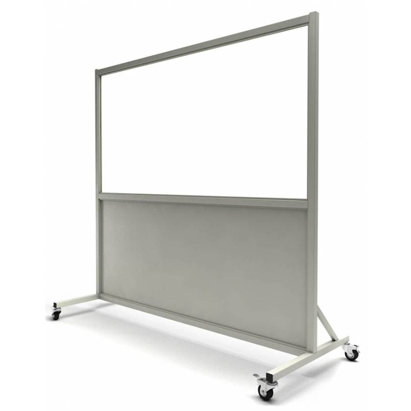 Phillips Safety LB-3672-ACR Mobile Lead Barrier Acrylic Window 36"Hx72"W