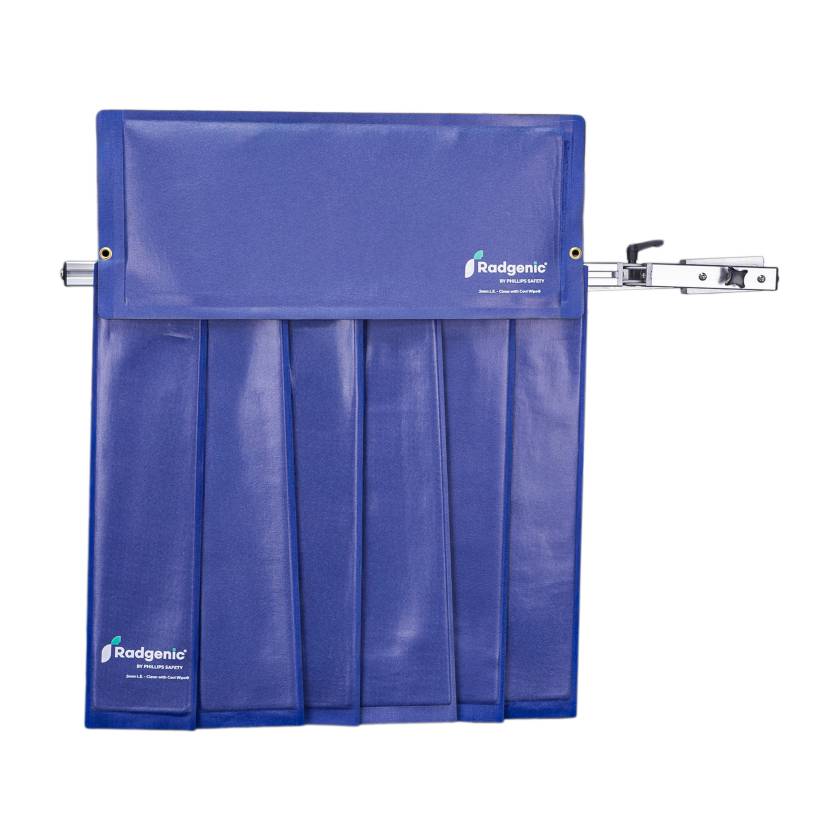Single Pivot Radiation Shield for Imaging Table