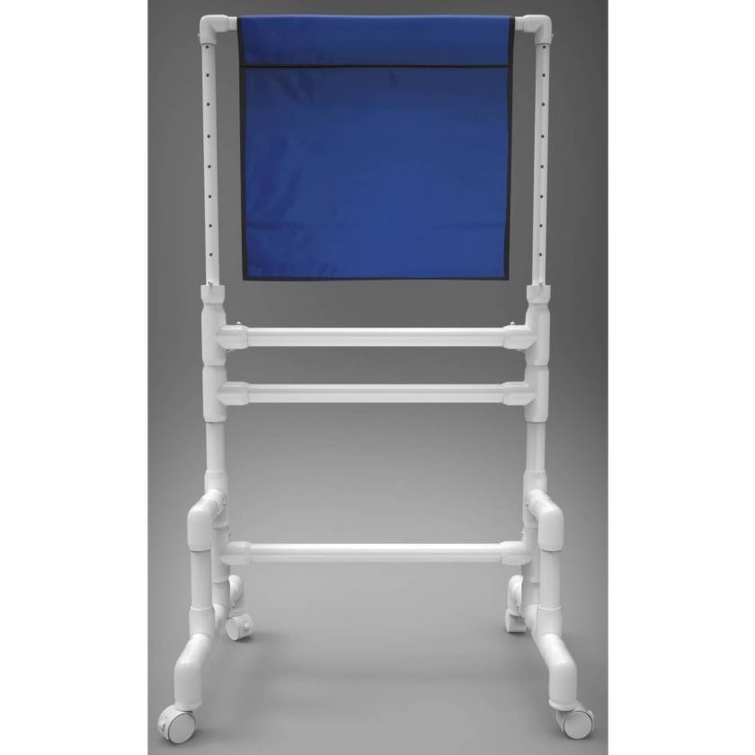 Open base Adjustable Mobile Lead Protection Shield