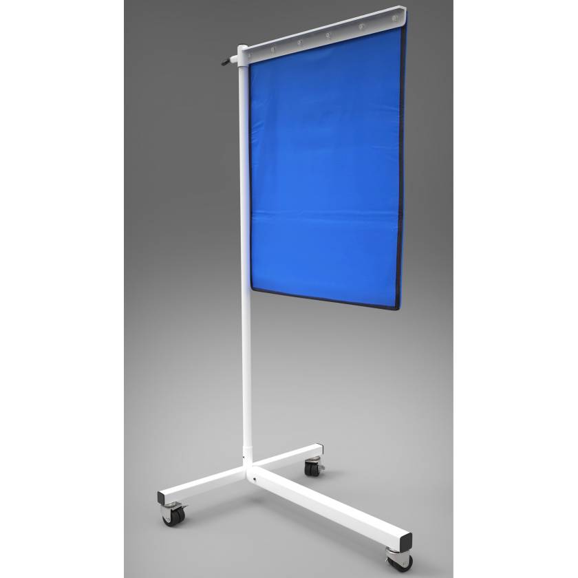 Phillips Safety Deluxe Mobile Lead Shield on T-Base 30" x 24" Panel
