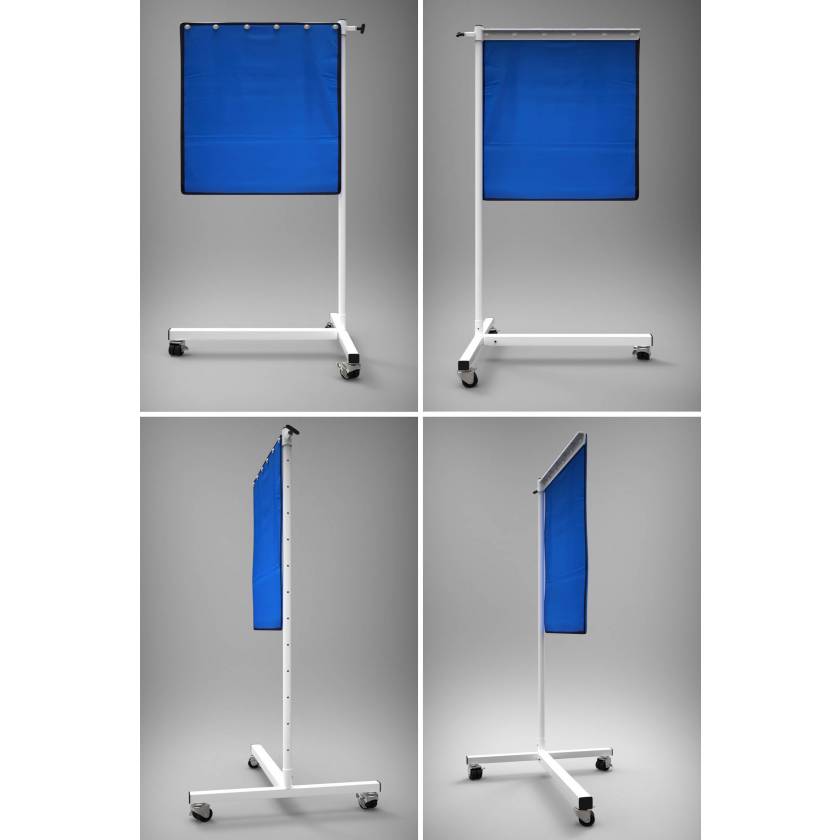 Phillips Safety Deluxe Mobile Lead Shield on T-Base 30" x 24" Panel