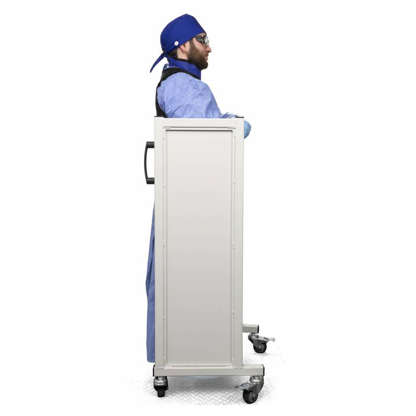 Phillips Safety LB-MB-4821 Standing Mobile Shield