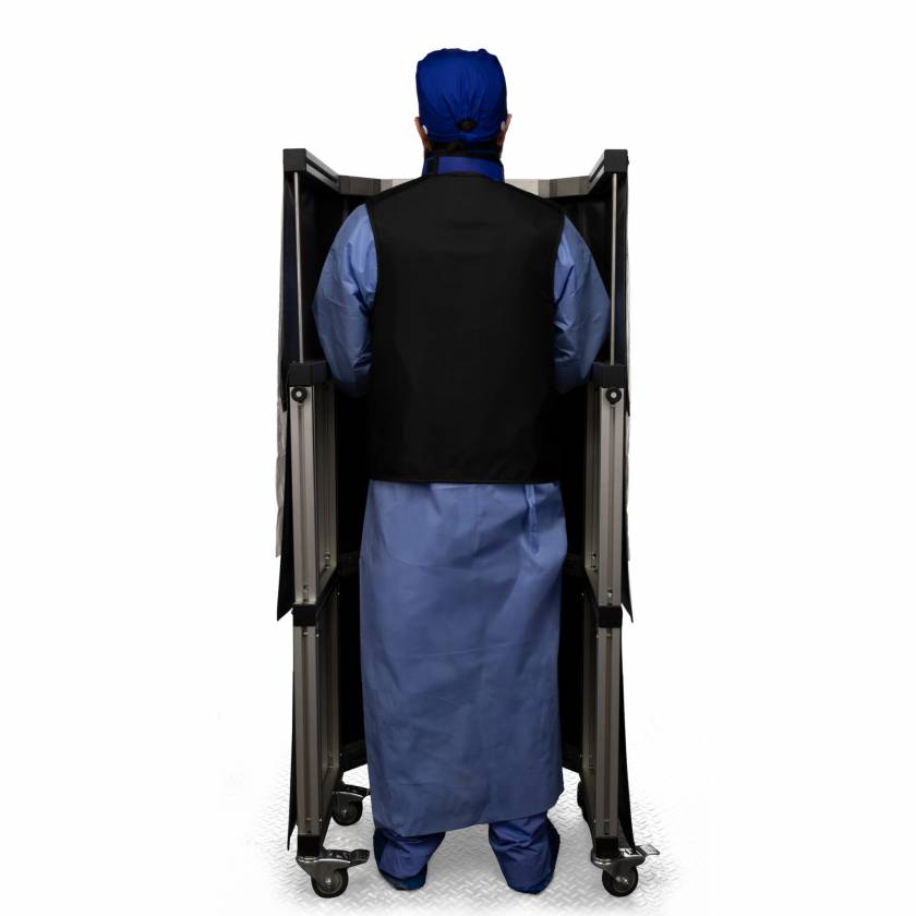 Phillip Safety LB-MB-AHWB Adjustable Height Mobile Lead Barrier