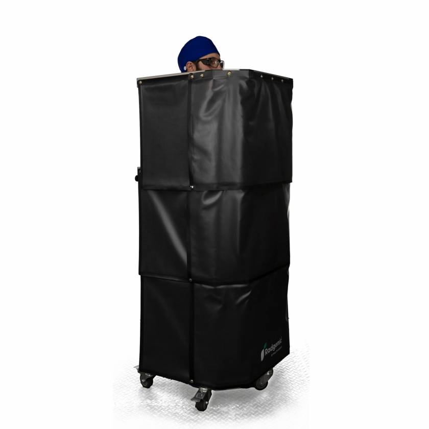 Phillip Safety LB-MB-AHWB Adjustable Height Mobile Lead Barrier