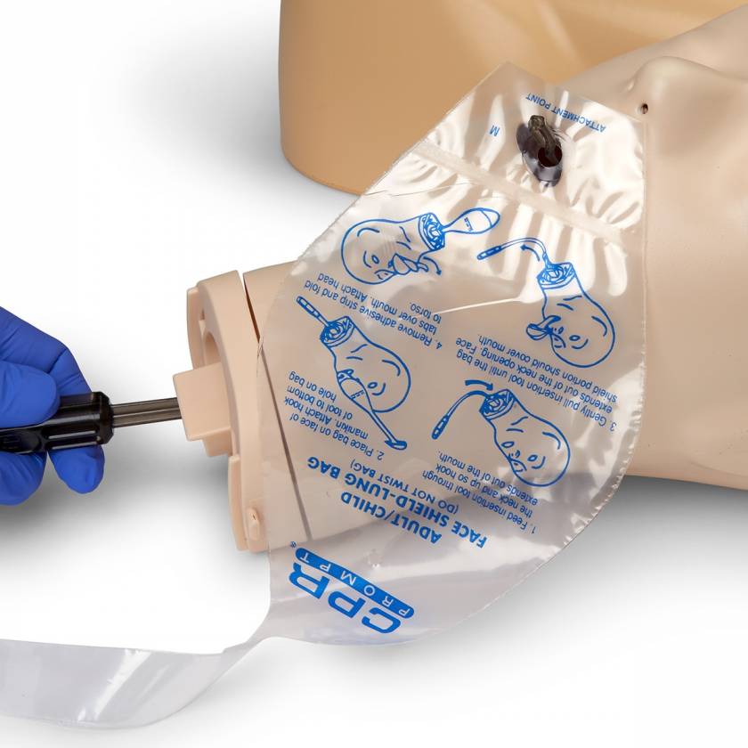 LF06003 CPR Prompt TMAN 1 Adult/Child Single Manikin - Tan