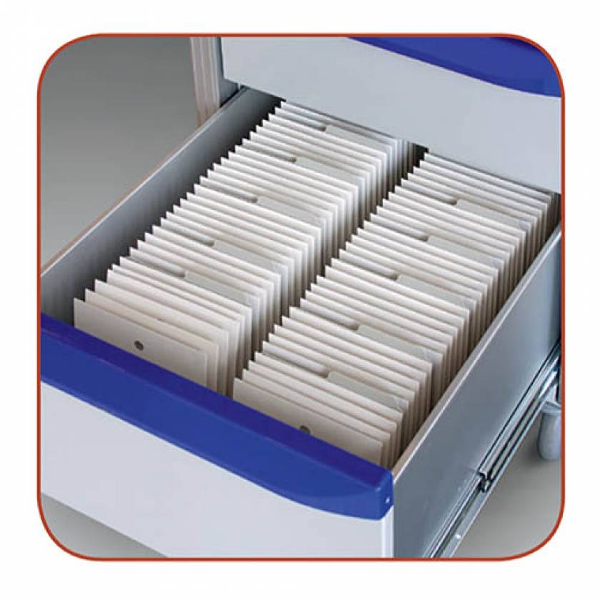 Capsa M-Series M2PC Punch Card Medication Cart