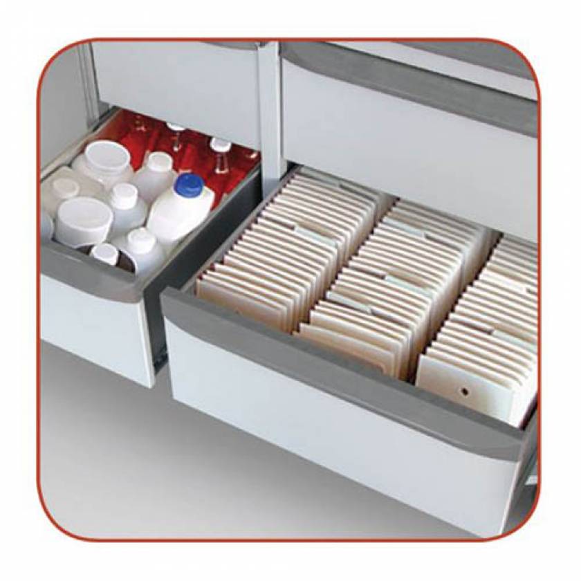 Capsa M-Series M5PC 8-Drawer Punch Card Medication Cart