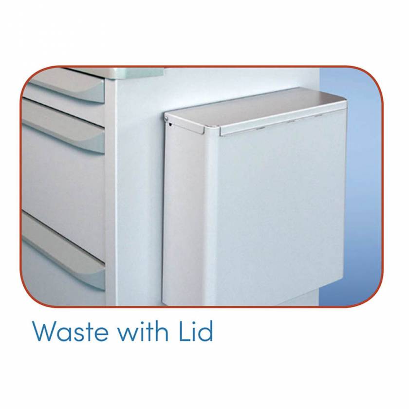 Capsa M-Series M4PC 4-Drawer Punch Card Medication Cart