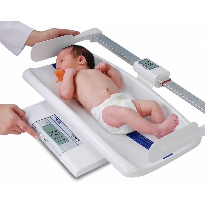 Detecto MB130 Digital Baby Scale Maximum Capacity 44 lb