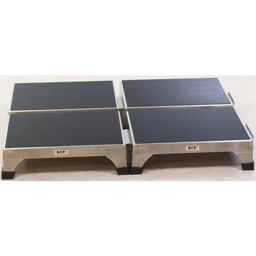 Stainless Steel Stackable Interlocking Step Stool