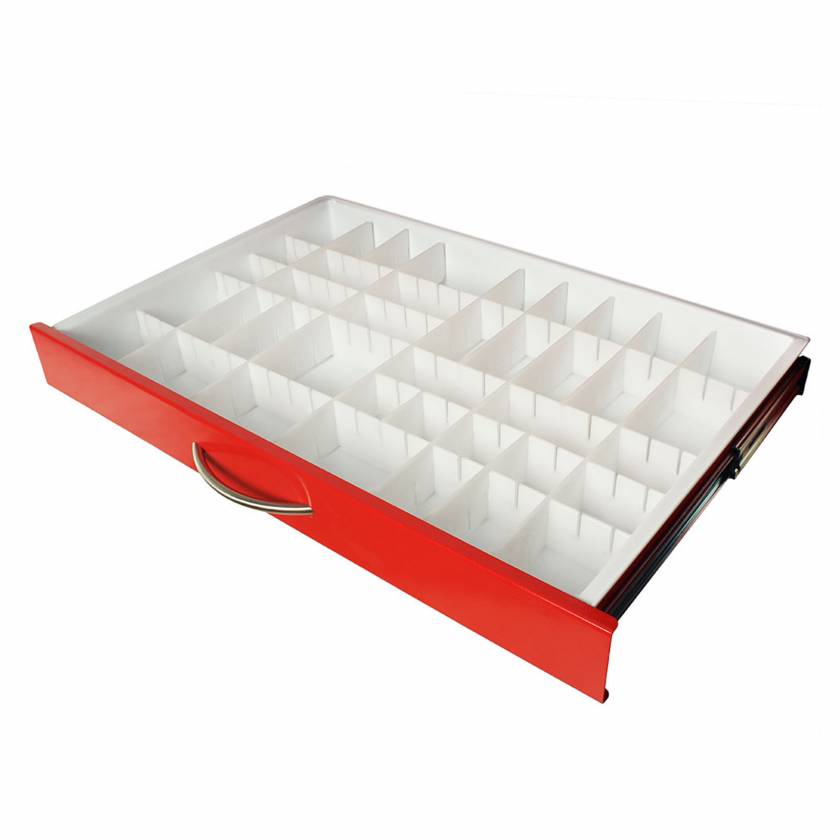 Harloff Divider Set and Drawer Insert Tray for Standard Width Cart 3 ...
