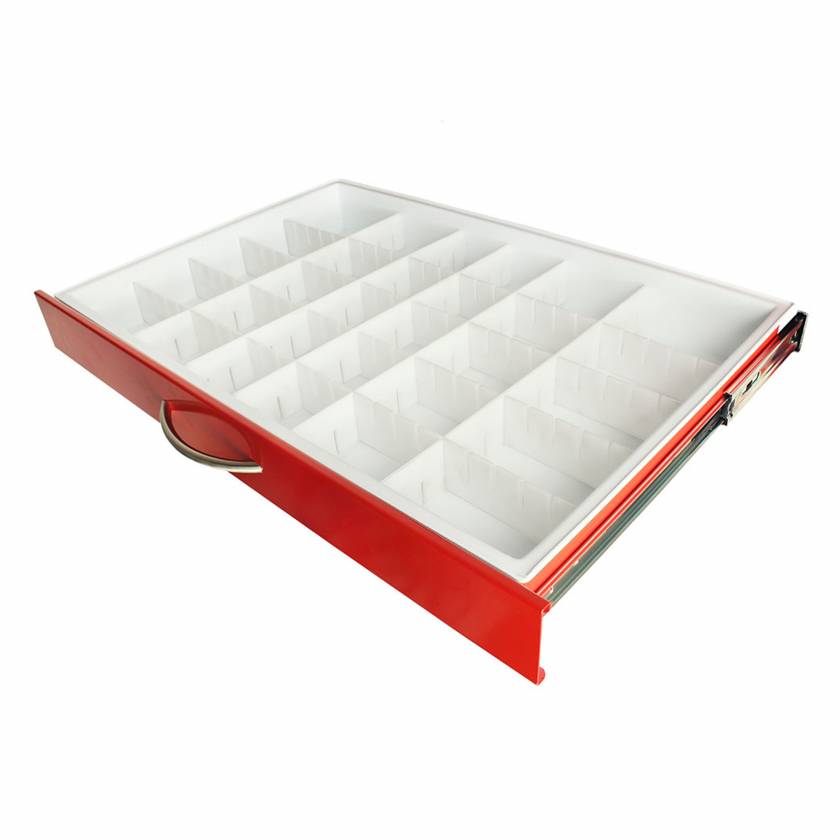 Harloff Divider Set and Drawer Insert Tray for Standard Width Cart 3 ...