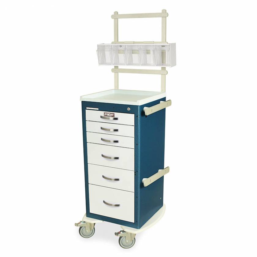 Harloff MDS1830K06 6-Drawer M-Series Tall Anesthesia Car Key Lock