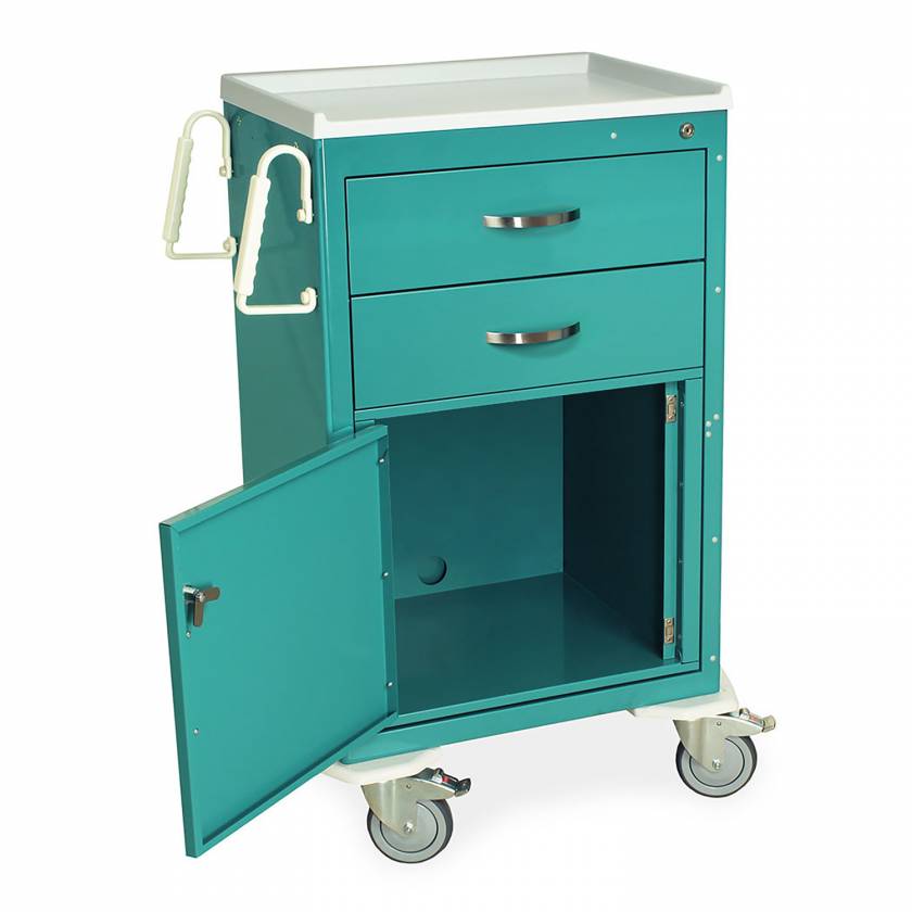 Harloff MDS2430KC4+MD24-DRW18-EHDR M-Series Medium Width Tall Cart