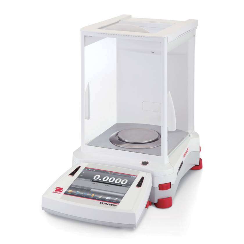 OHAUS Explorer™ Precision Balance with Draftshield