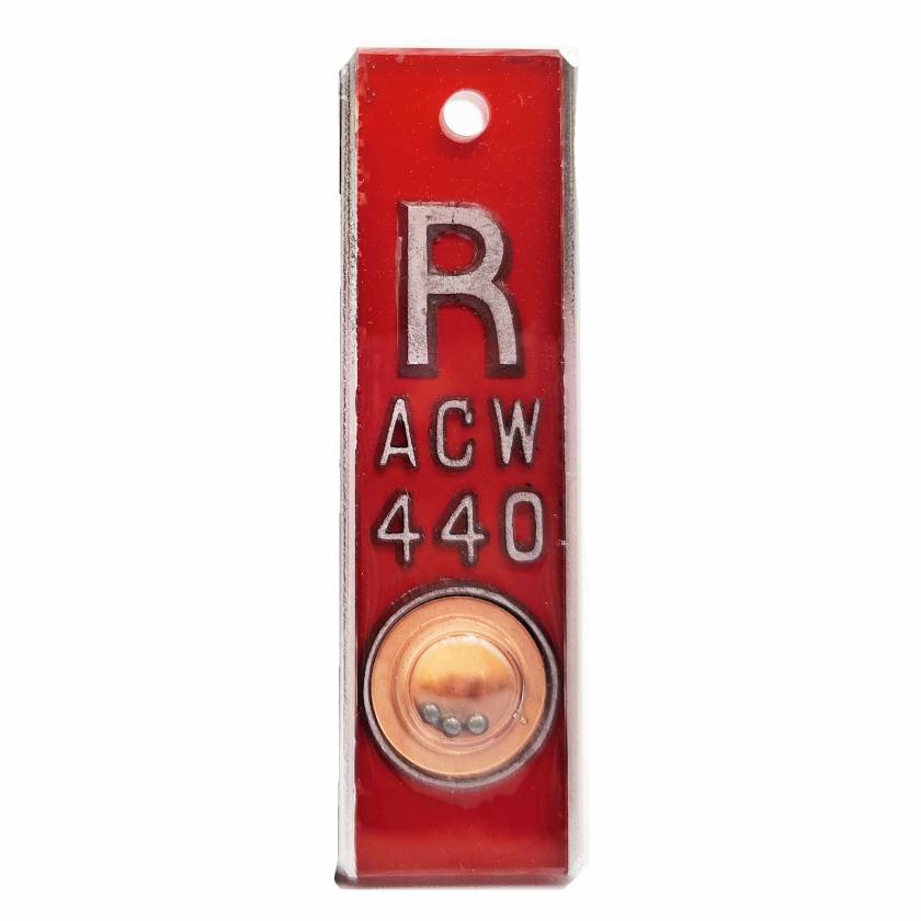 Aluminum Vertical Position Indicator Marker 1/2" 2 Lines of 1-3 ...