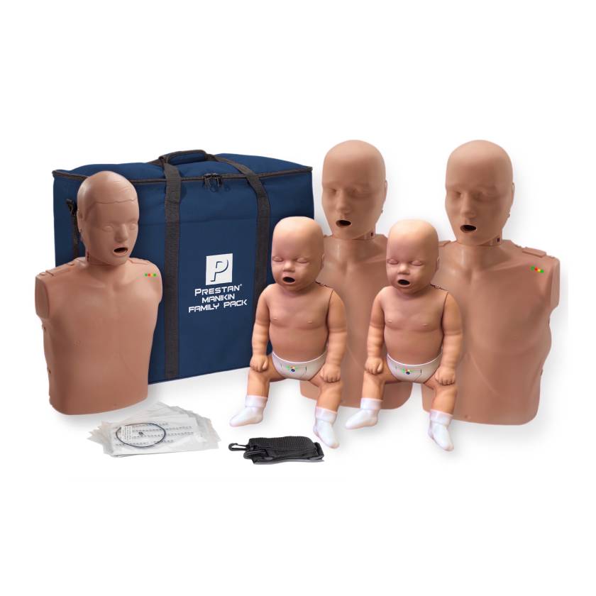 Prestan PP-FM-500M Professional Family Set Manikin, 5-Pack