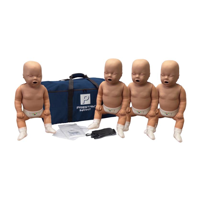 Prestan Professional Infant Manikin with CPR Feedback, 4-Pack