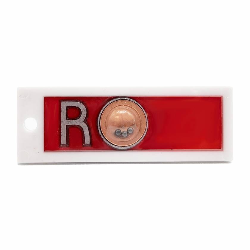 Plastic Horizontal Position Indicator Marker 5/8" No Initials