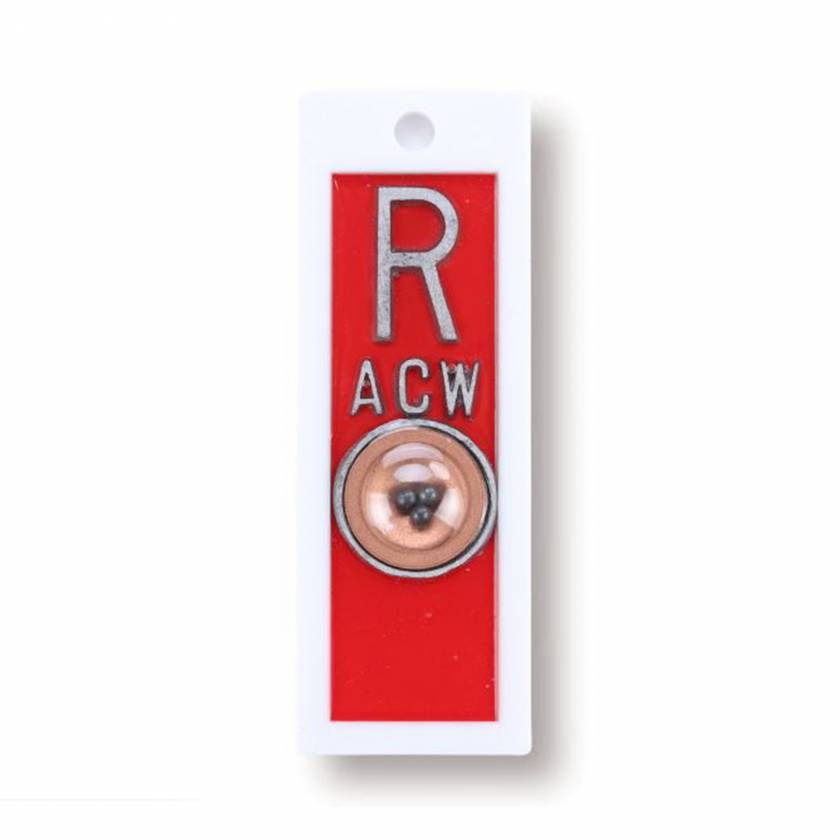 Plastic Vertical Position Indicator Marker 5/8" 1-3 Initials