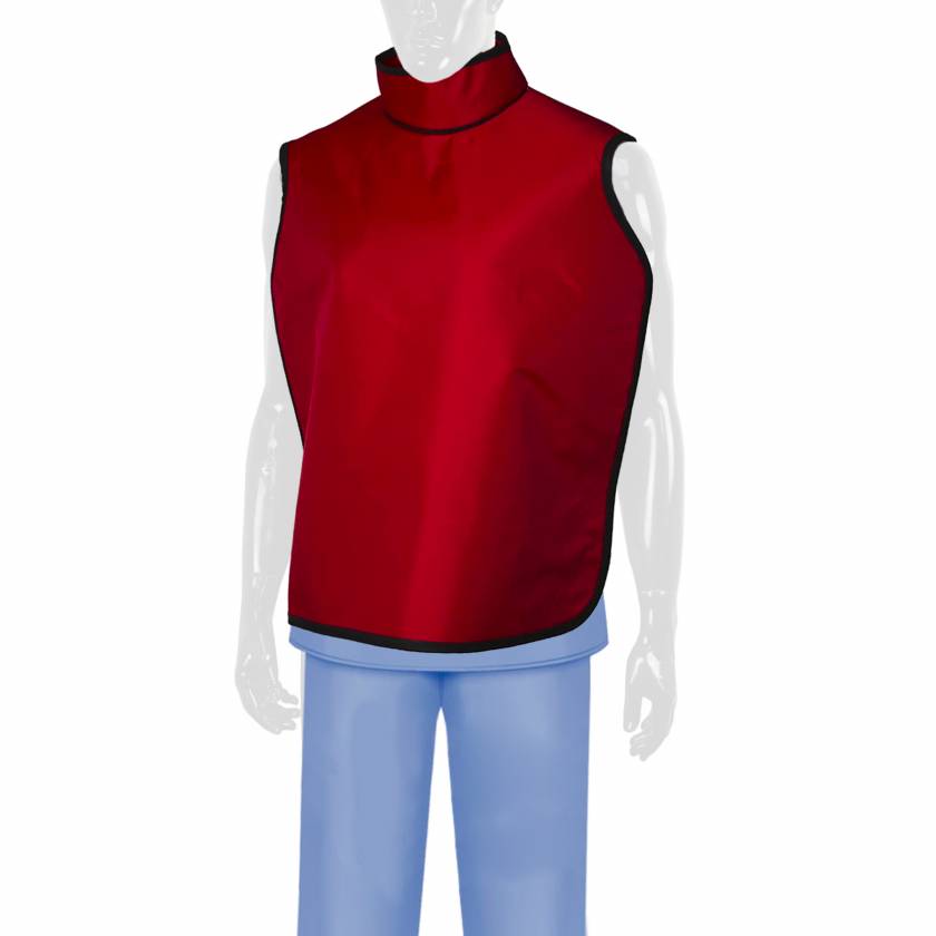Quickship Lightweight Lead Dental Adult Size Apron Nylon