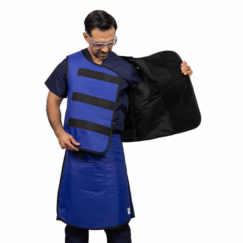 Phillips Safety Quickship Lightweight Lead Vest & Skirt Full Overlap Apron