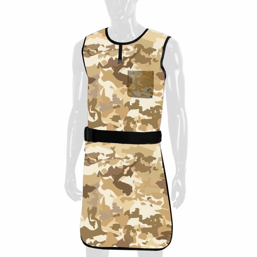 Phillips Safety Flexiback Frontal Lightweight Lead Apron Buckle Closure