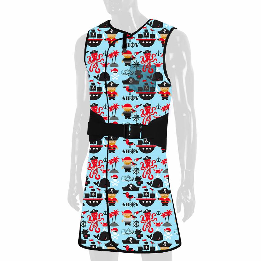 Phillips Safety Jacket 1-Piece Wrap Around Lightweight Lead Apron