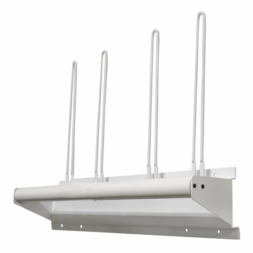 Phillips Safety RAR-AGR-115 Wall Mounted Steel Apron Rack Bar 4 Glove ...